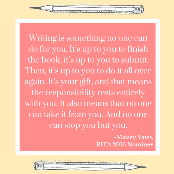 Advice from the Stars: Maisey Yates - Write for Harlequin